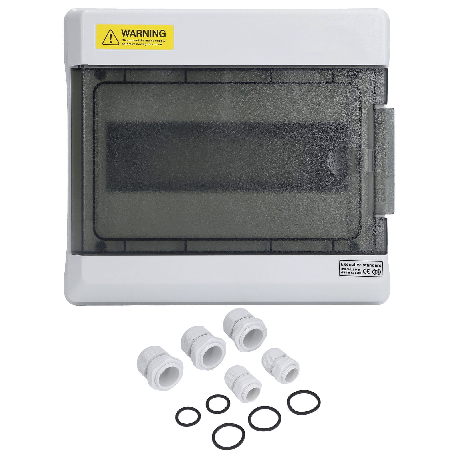 Power Distribution Box Outdoor Waterproof DIN Rail IP66 Circuit Breaker ...