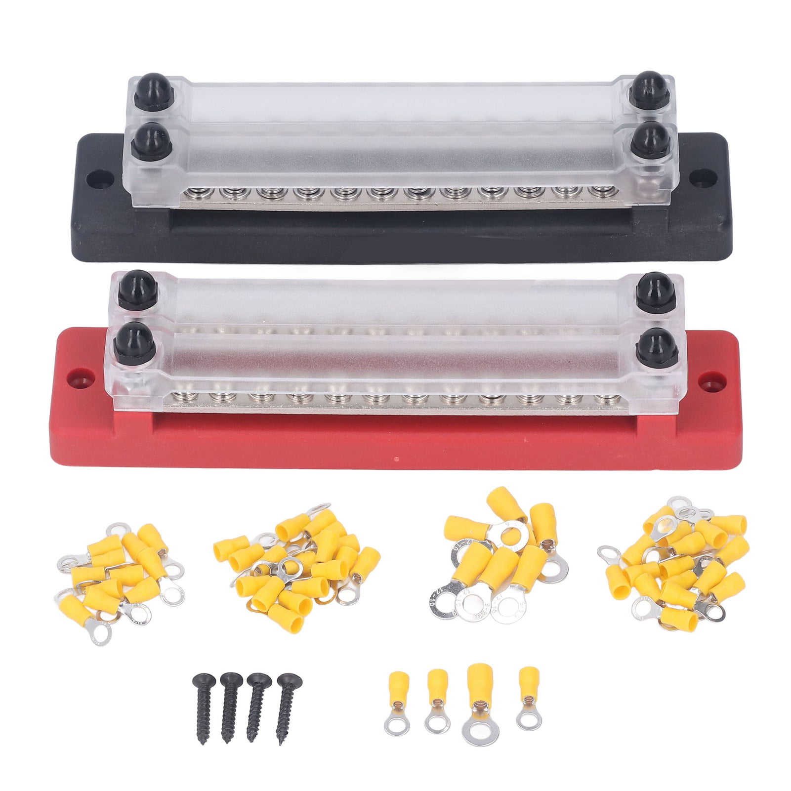 Power Distribution Terminal Block 12 Way 150A 12 to 48V with 55 ...