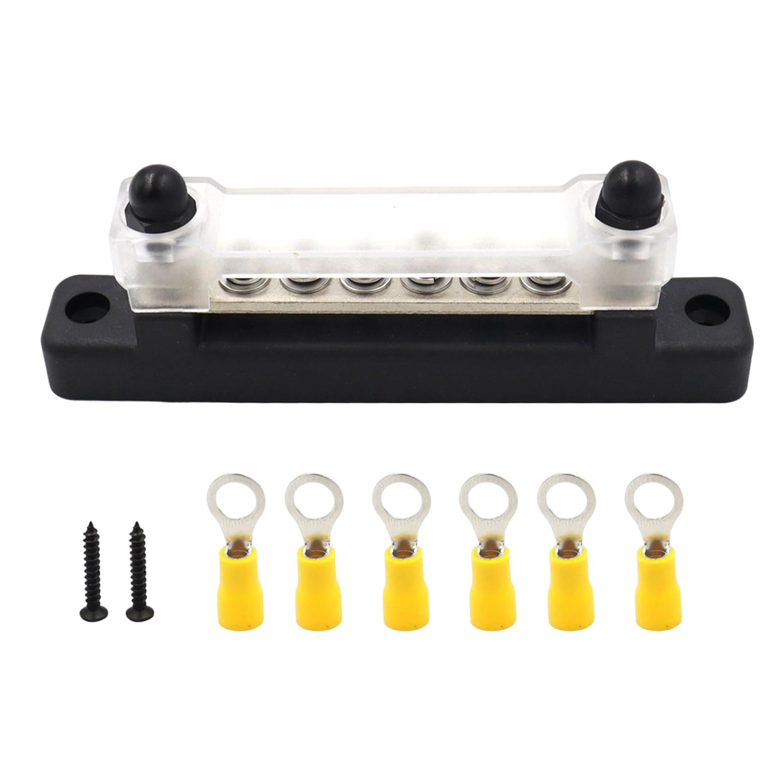 Power Distribution Terminal Block Bus Bar 150A for Marine Automotive RV ...