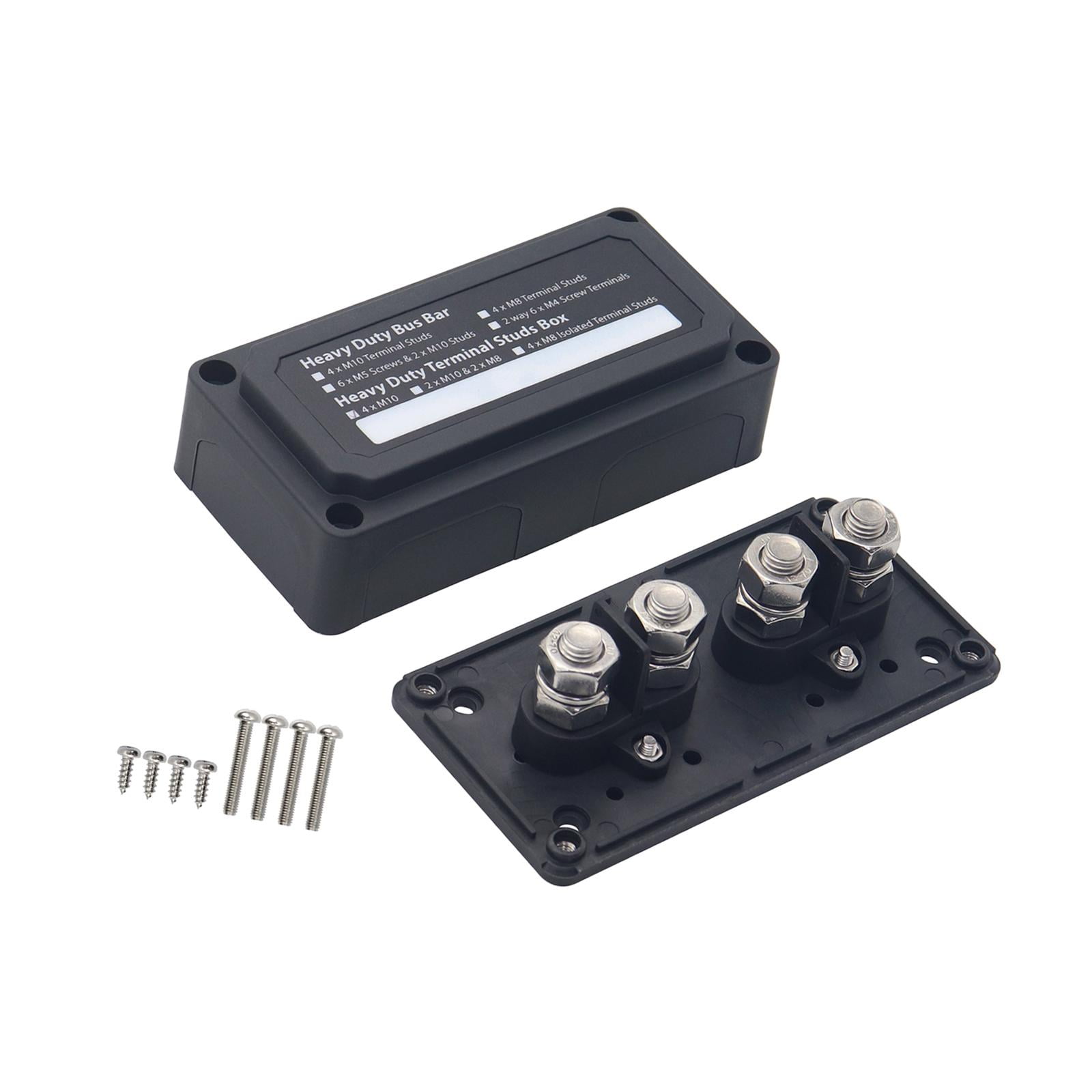 Power Distribution Terminal Block Busbar Box Bus Bar for Yacht RV Boats ...