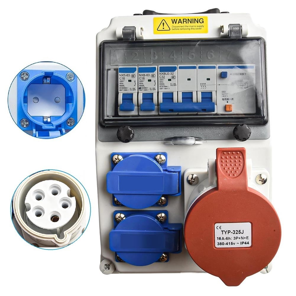 Power Distributor Waterproof Distribution Box Outdoor Electrical Supply ...