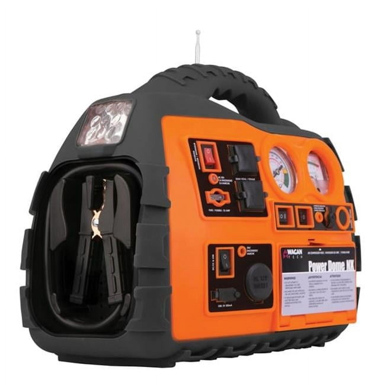 Power Dome NX2 Jump Starter with Bluetooth Capability, Orange - Walmart.com