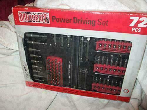 Power Driving 72 Piece Phillips & Flat Head Bit Set with Exte - Walmart.com