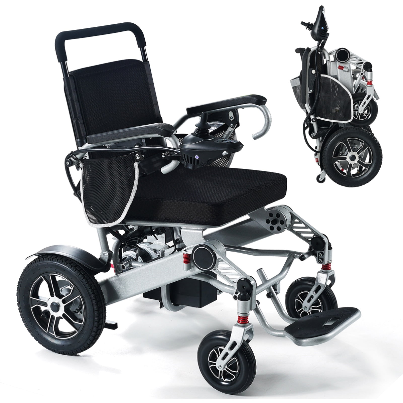 Power Electric Wheelchair Lightweight Foldable All Terrain Motorized ...