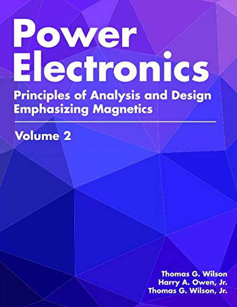 Pre-Owned Power Electronics: Principles of Analysis and Design with ...