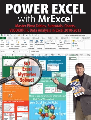 Pre-Owned Power Excel with Mrexcel: Master Pivot Tables, Subtotals, Charts, Vlookup, If, Data ...