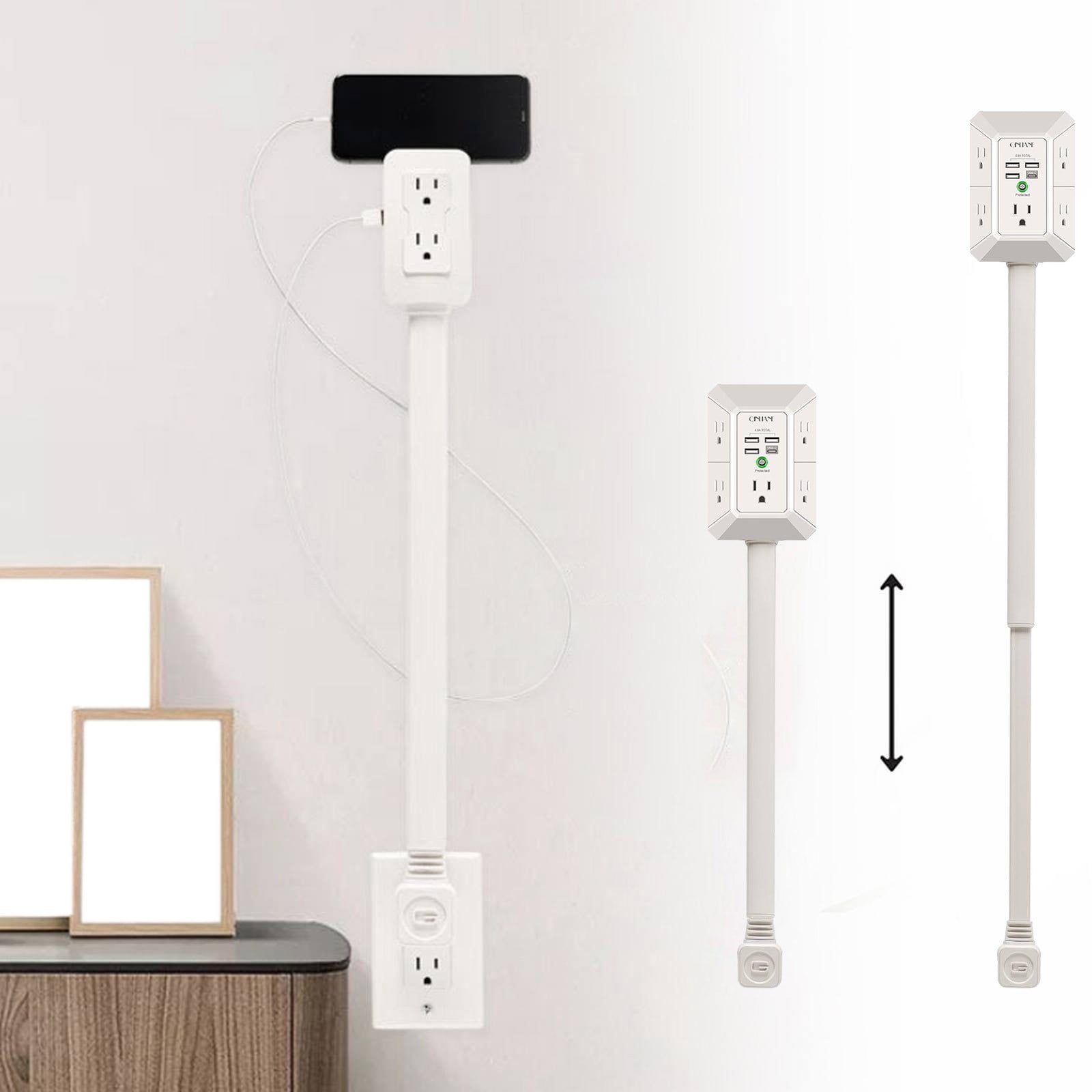 Power Extender. Get Access To Hard To Reach Outlets! Features Usb A Usb ...