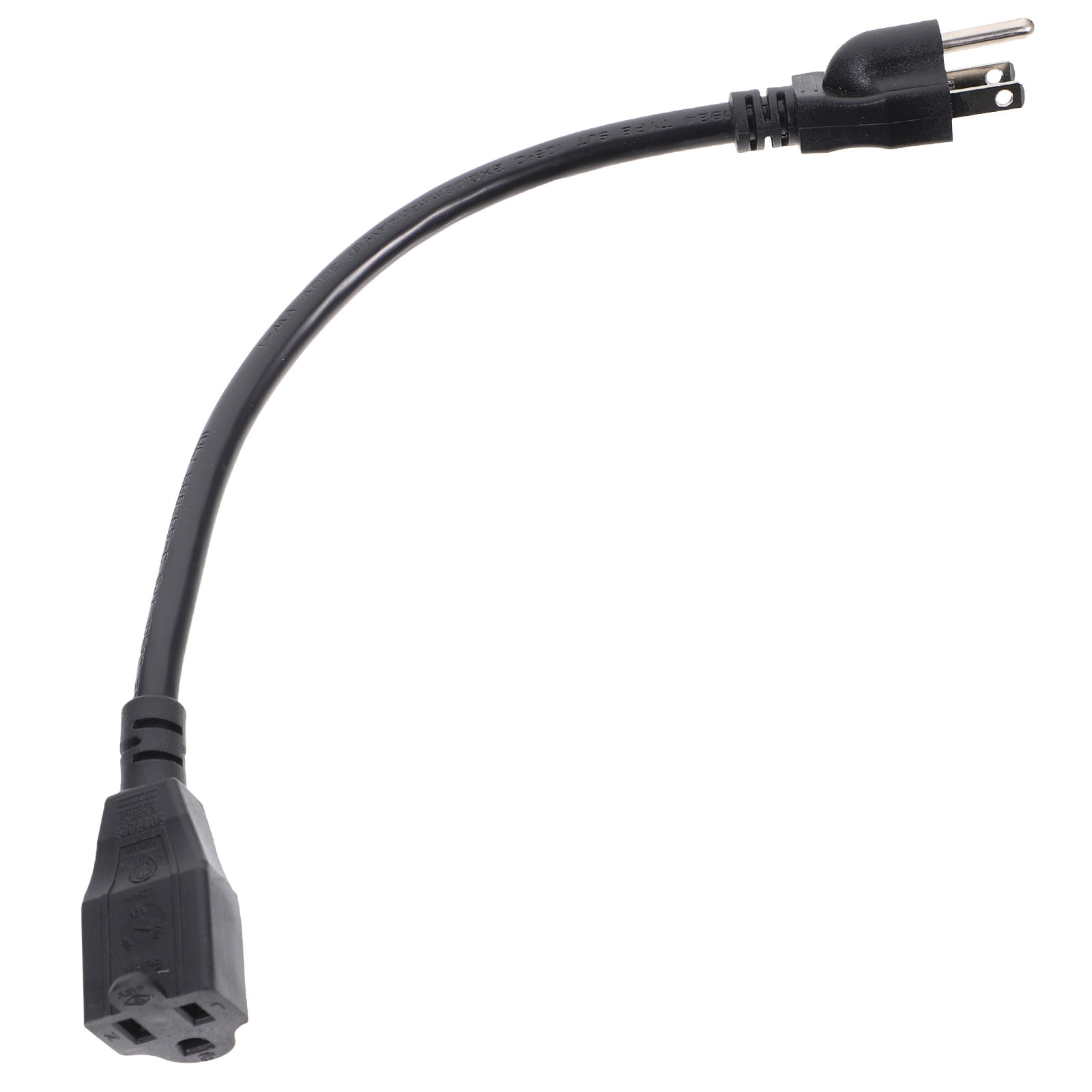 Power Extension Cable 14A Outlet Extension Wire 3 Prong Extension Cord ...