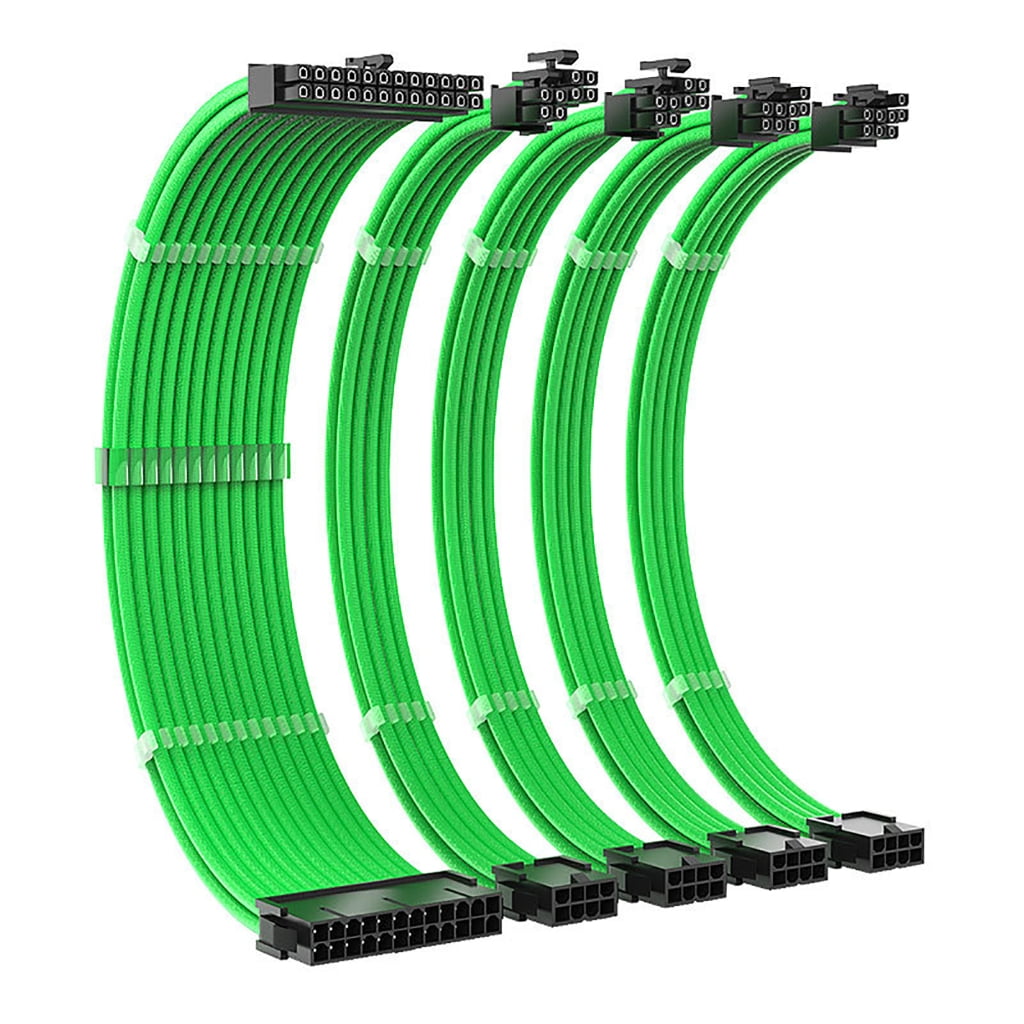 Power Extension Cable ATX 24 Pin Dual PCIE 6+2 Pin Dual EPS 4+4 Pin ...