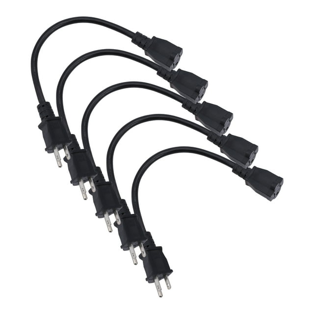 Power Extension Cord, Heavy Duty Power Cord Extension Cable with 3 ...