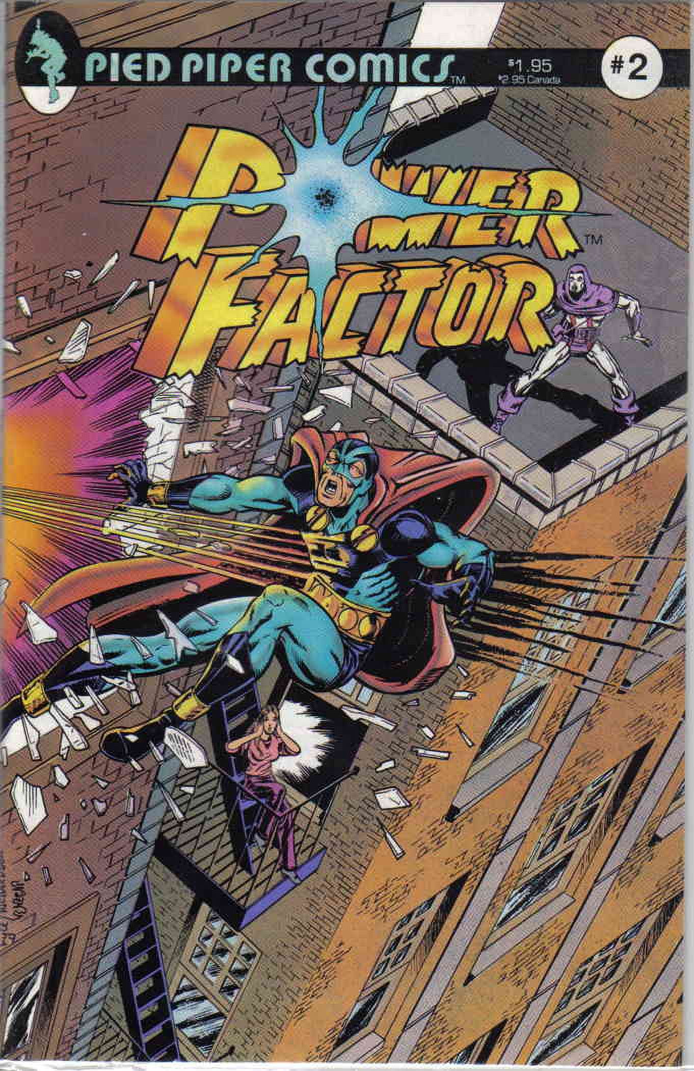 Power Factor (1st Series) #2 VF ; Pied Piper Comic Book - Walmart.com