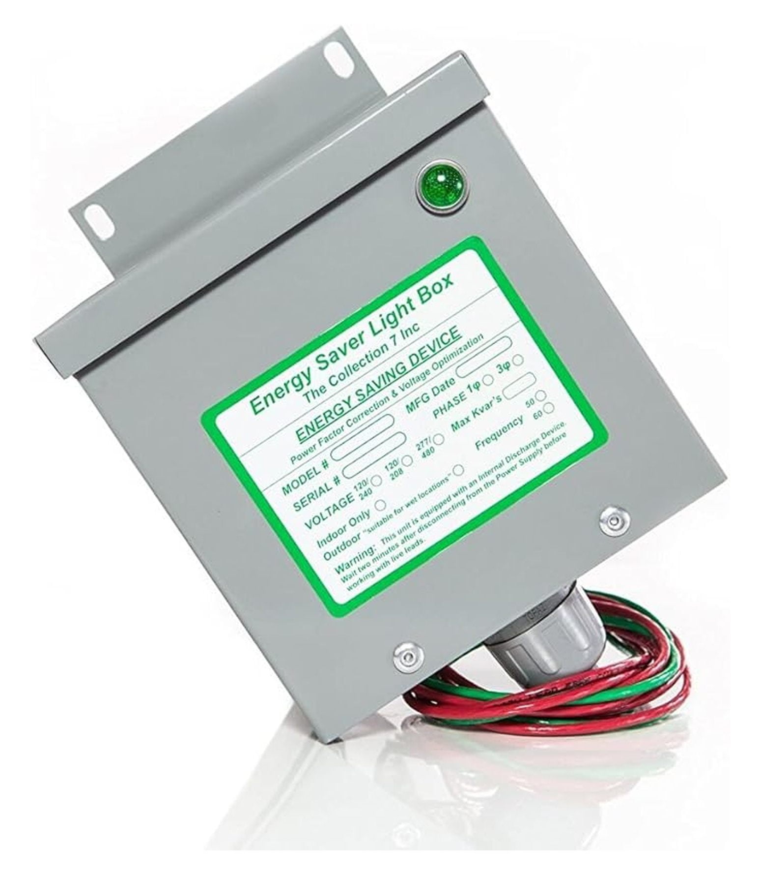 Power Factor Correction Unit 1300 AMP Energy Saver Box KVAR - Walmart.com