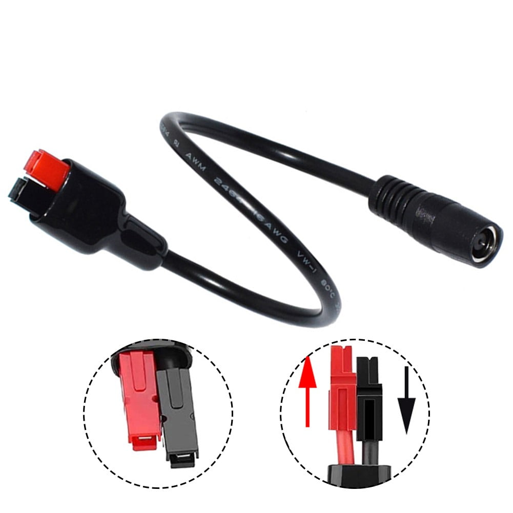 Power Female Cable DC 8mm Adapter To 30A Solar Panel Portable ...