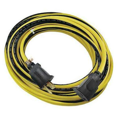 Power First 25 ft. Extension Cord 12/3 Gauge YL/BK - Walmart.com