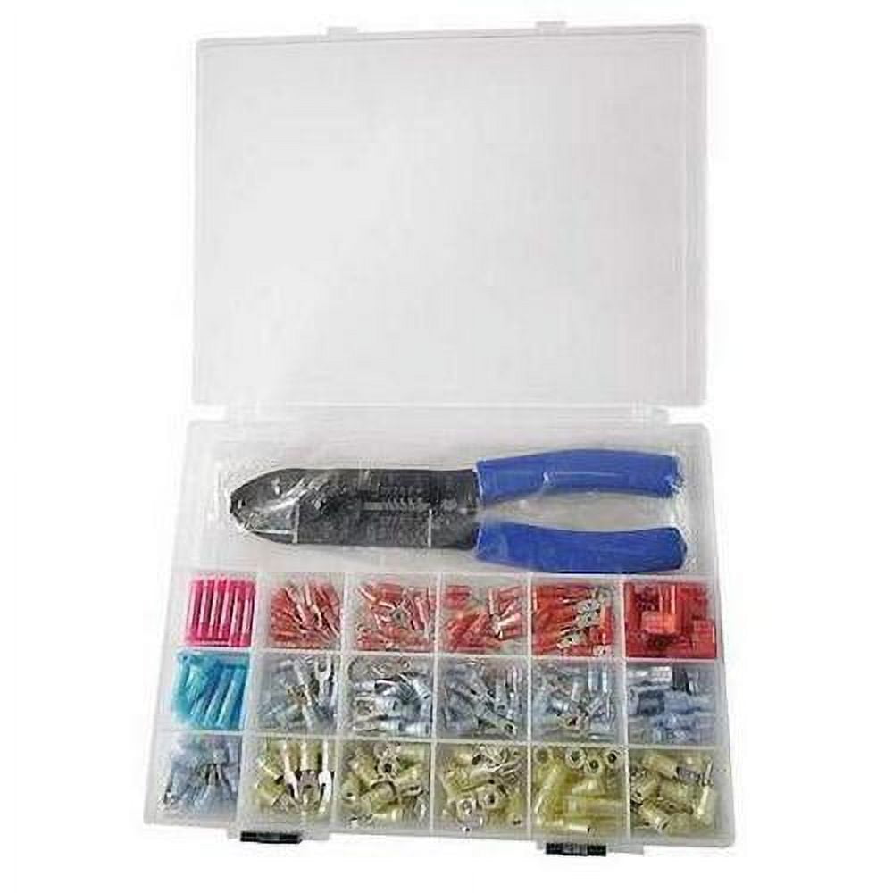 Power First Nylon Wire Terminal Kit 270 Piece w/Tool - Walmart.com