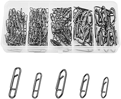 Power Fishing Clips Kit,155pcs High Strength Fishing Snaps Clips Lure ...