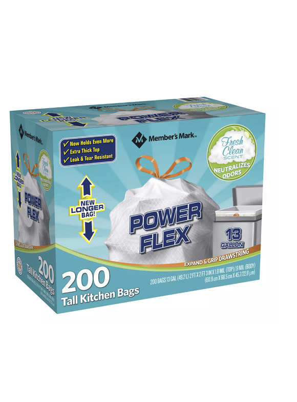 13 Gallon Trash Bags in Trash Bags - Walmart.com