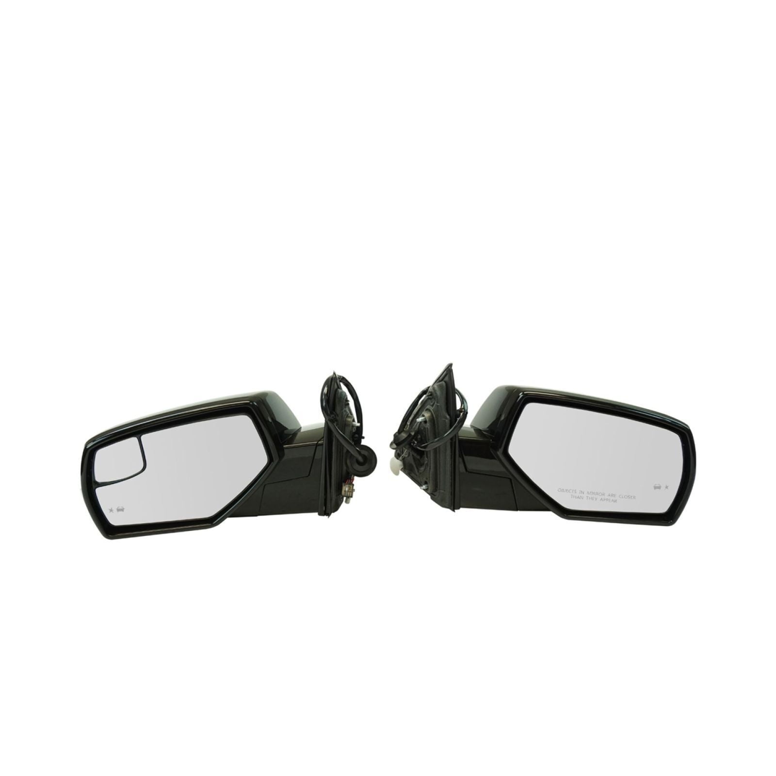 Power-Folding Paint-to-Match Mirrors with Blind Spot Indicator & Heated ...
