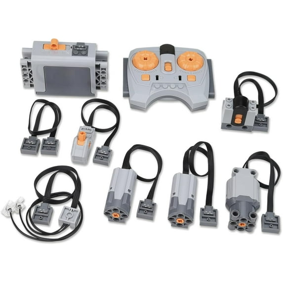 Power Function Set Technic Motor Kit with M/L Motors, Remote-Control ...