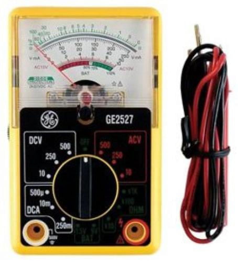 Power Gear 14-Range Multimeter, Battery Tester, Analog Multimeter ...