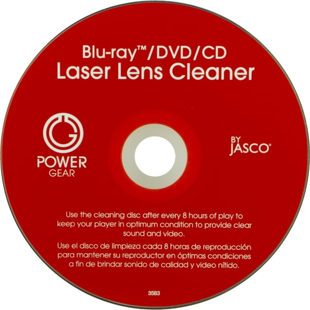 Power Gear Laser Lens Cleaner for CD, DVD & Blu-ray, 33628 - Walmart.com