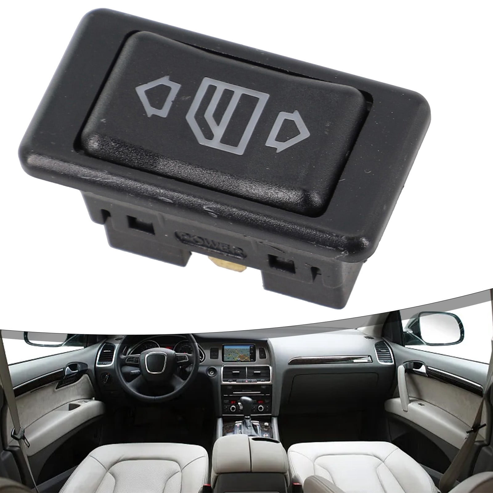 Power Glass Rocker Accessories Glass Lifter Switch Switch Lamp Vehicle ...