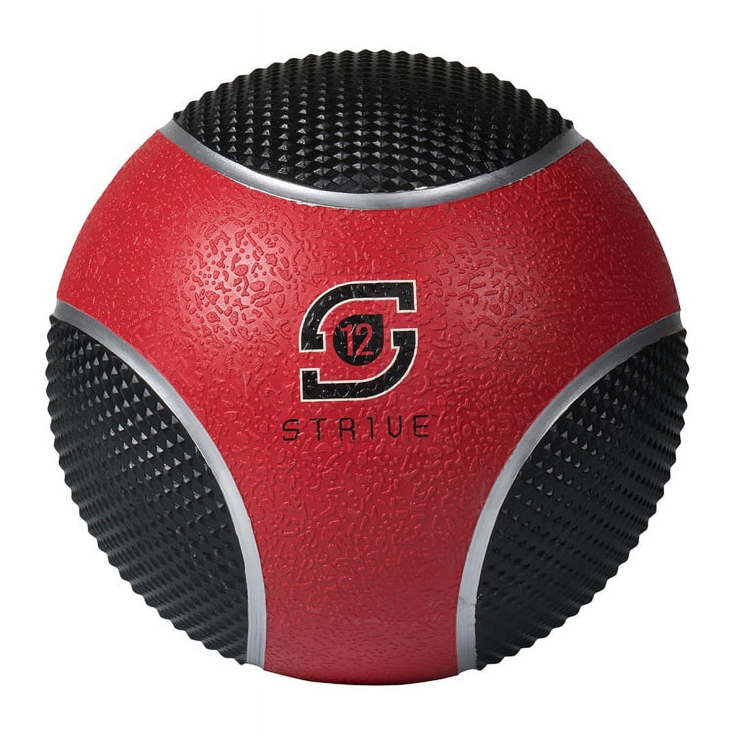 Century 24951P-019812 12 lbs Strive Power Grip Ball - Red - Walmart.com