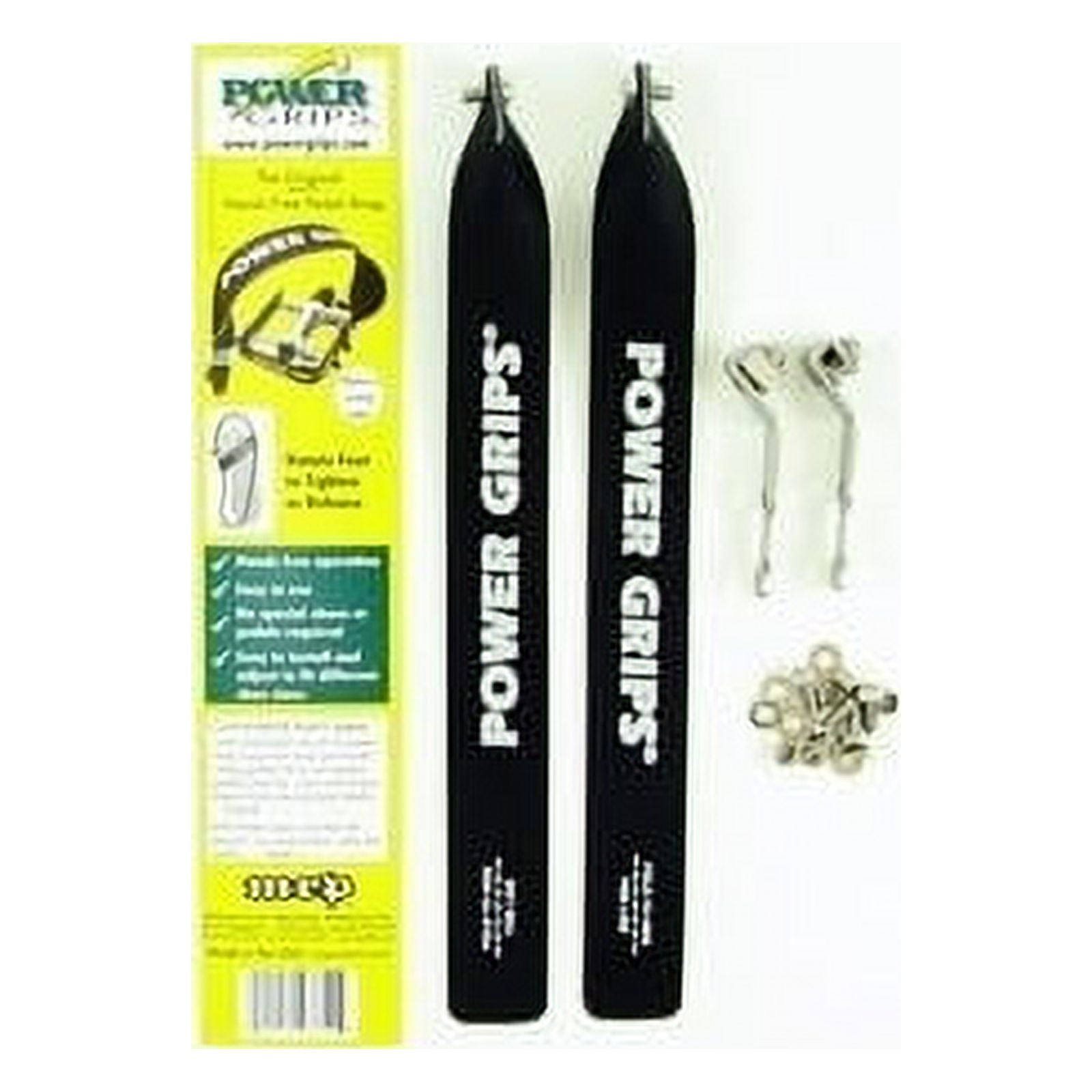 Power Grips Strap Set, Black, Pair - Walmart.com