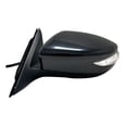 Power Heated Signal Side Mirror with Manual Fold - Driver Side (Glossy ...