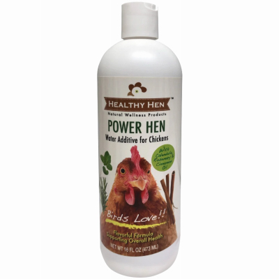 Power Hen 16 OZ Water Additive Natural Formula That Helps Maintain ...
