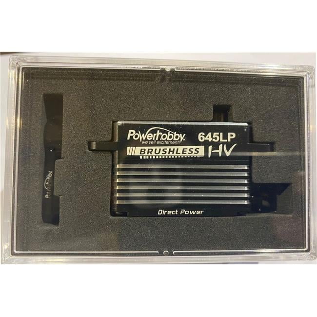 Power Hobby 12V 645LP Low Profile Programmable Digital Smart Servo ...