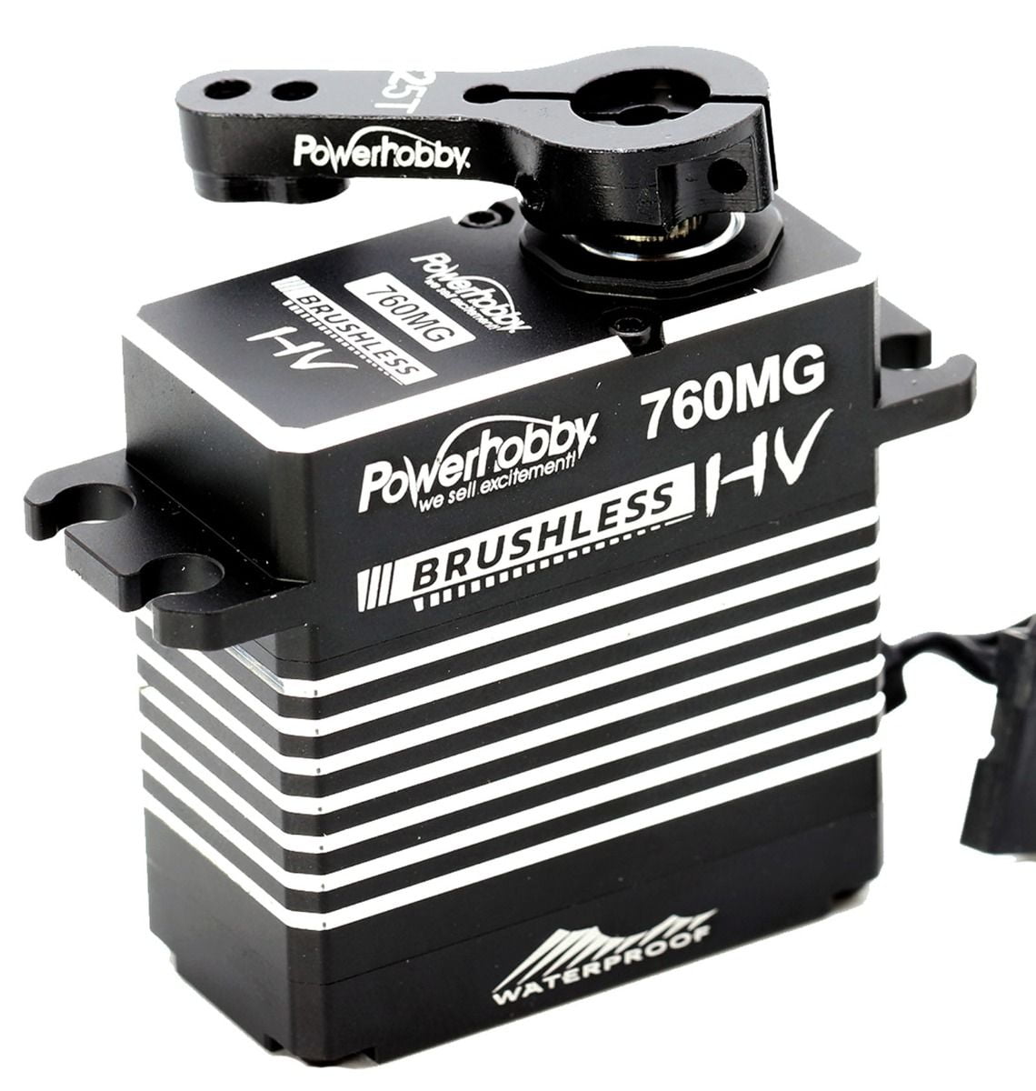 Power Hobby 760Mg High Torque Waterproof Brushless Steel Gear Servo ...