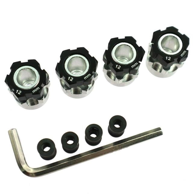 Power Hobby PHB5538 12 mm to 17 mm Hex Hub Adapters with 10mm Offset ...