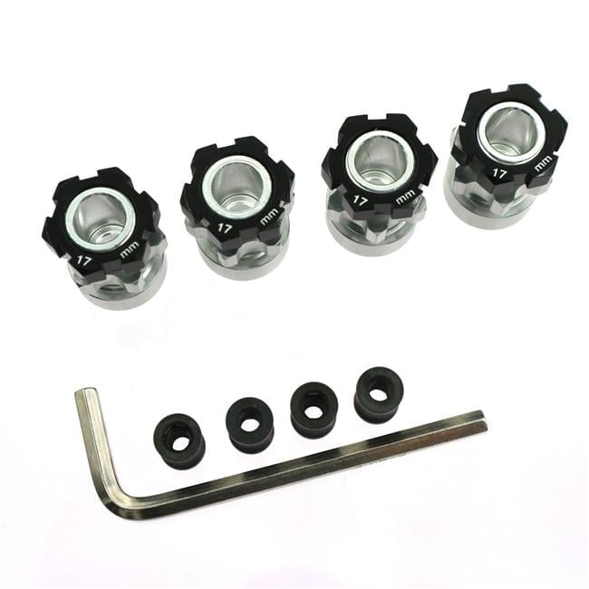 Power Hobby PHB5539 12 mm to 17 mm with 6 mm Offset Hex Hub Adapters ...