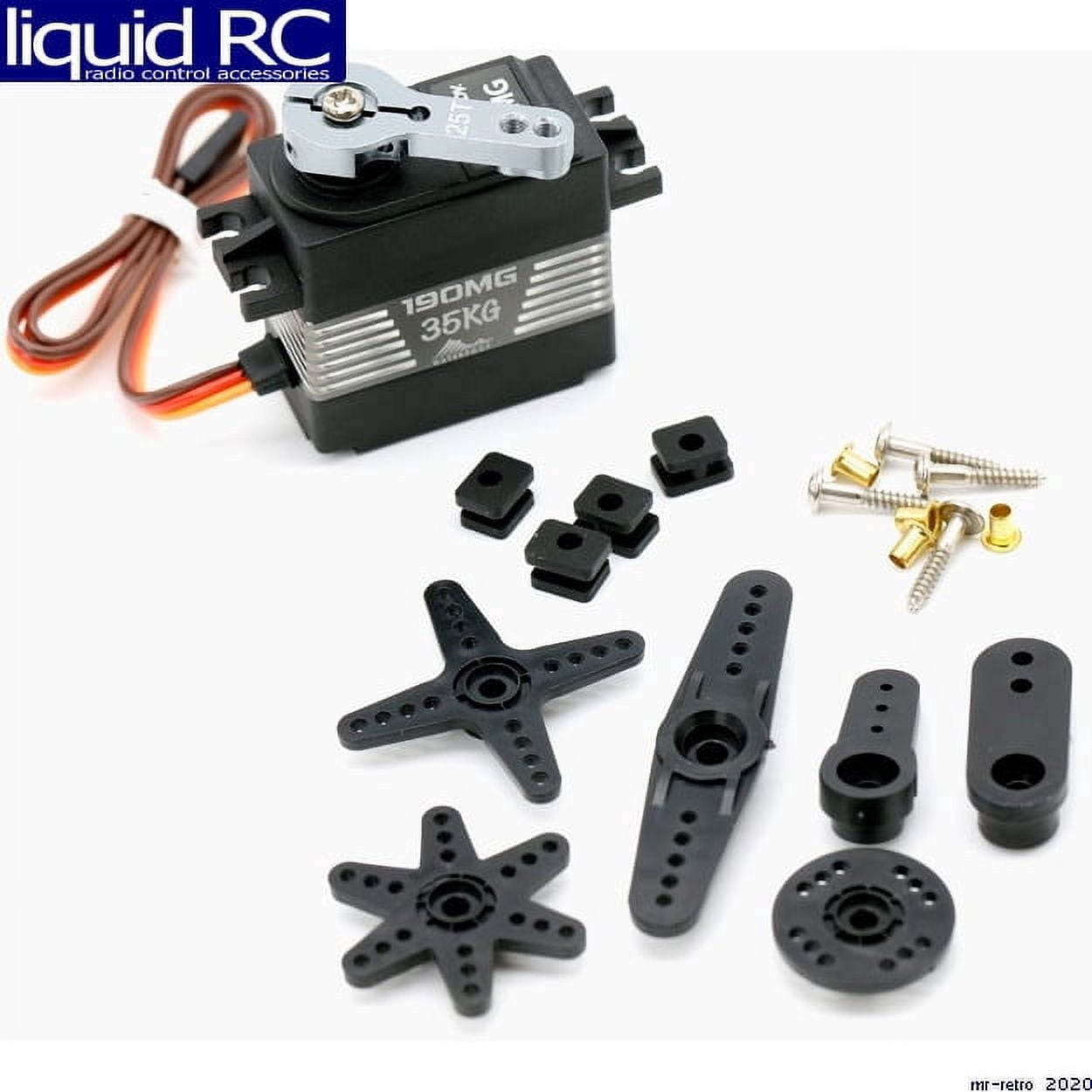 Power Hobby PHBPH190MG 190MG 1-10 35kg High Torque Metal Gear ...