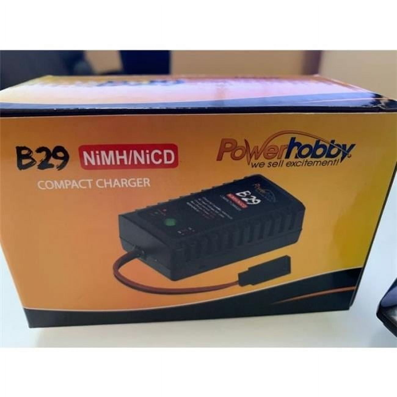 Power Hobby PHBPHB29 B29 Fast Peak NiMH NiCD AC Charger for 6V RX Flat ...