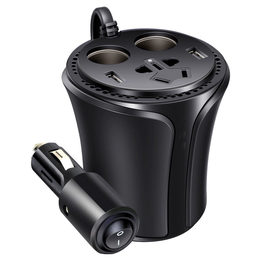 Power Hub For Your Journey: 150W Car Power Inverter With Silent Fan ...