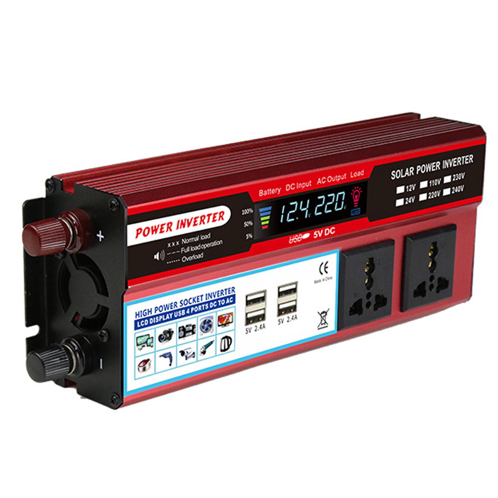 Power Inverter, Car Inverter Modified Power Inverters, AC 100V 120V AC ...