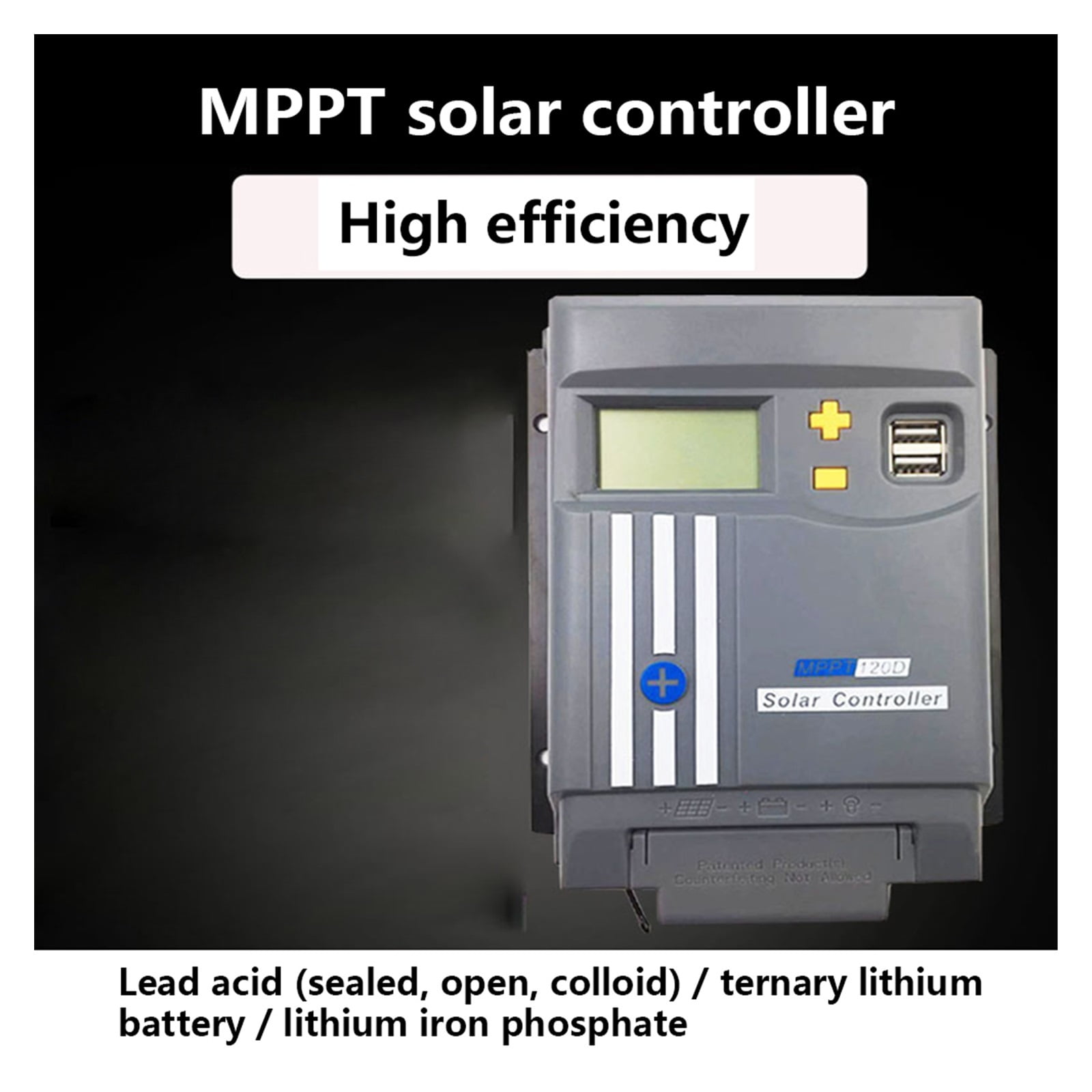 MPPT Solar Charge Controller 12V24V 20A 30A Aphotovoltaic Panel Buck Charging Power Generation ...