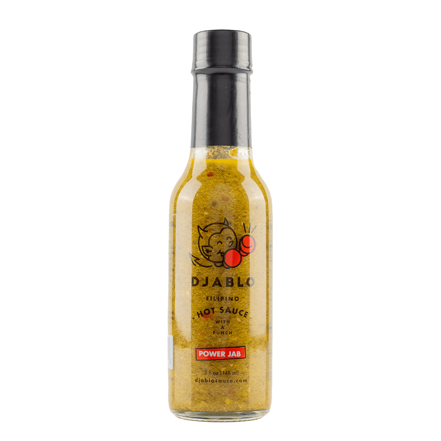 Power Jab by DJABLO Sauce, Medium Heat Hot Sauce With Flavors of ...