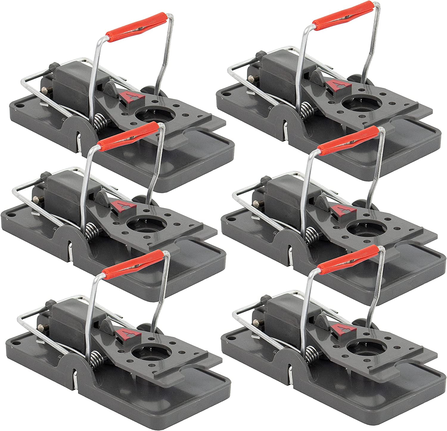 Power-Kill Easy Set Mouse Trap - 6 Reusable Mouse Traps 6 Traps ...