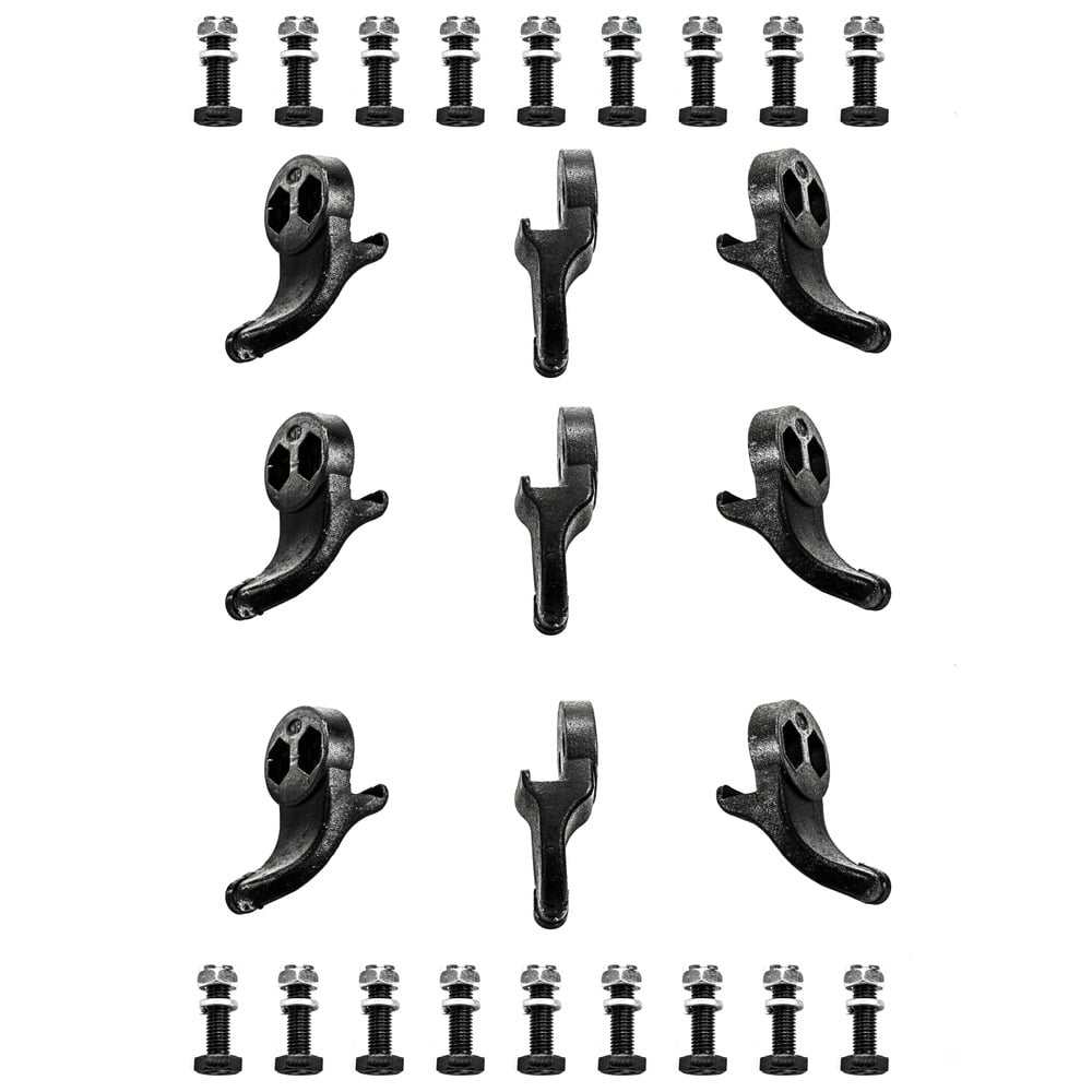 Power King PK080308 (9-Teeth) Solid Steel Carbide Tipped Stump Grinder ...