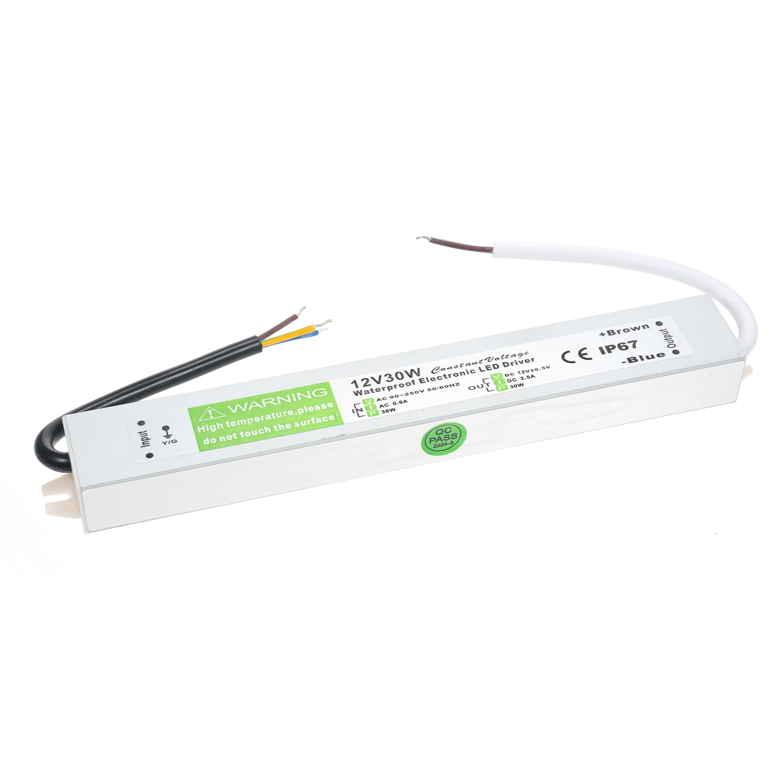 Power LED Driver IP67 Switch Power Supply Transformer Adapter 12V ...