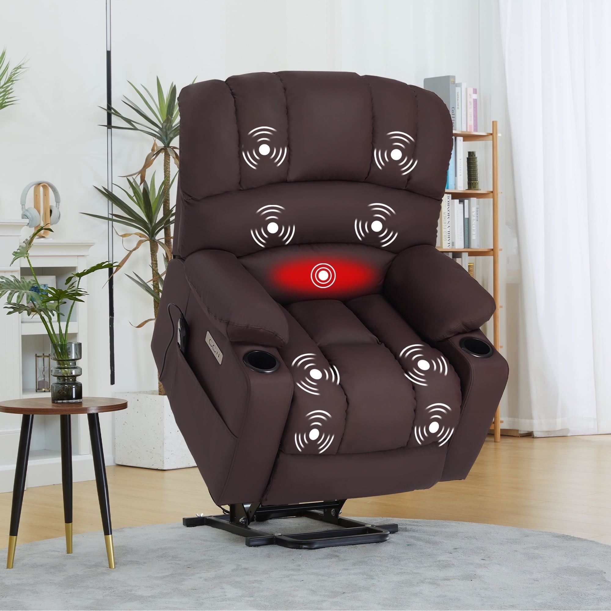 DURASPACE Power Lift Massage Recliner Chair for Elderly with Heat ...