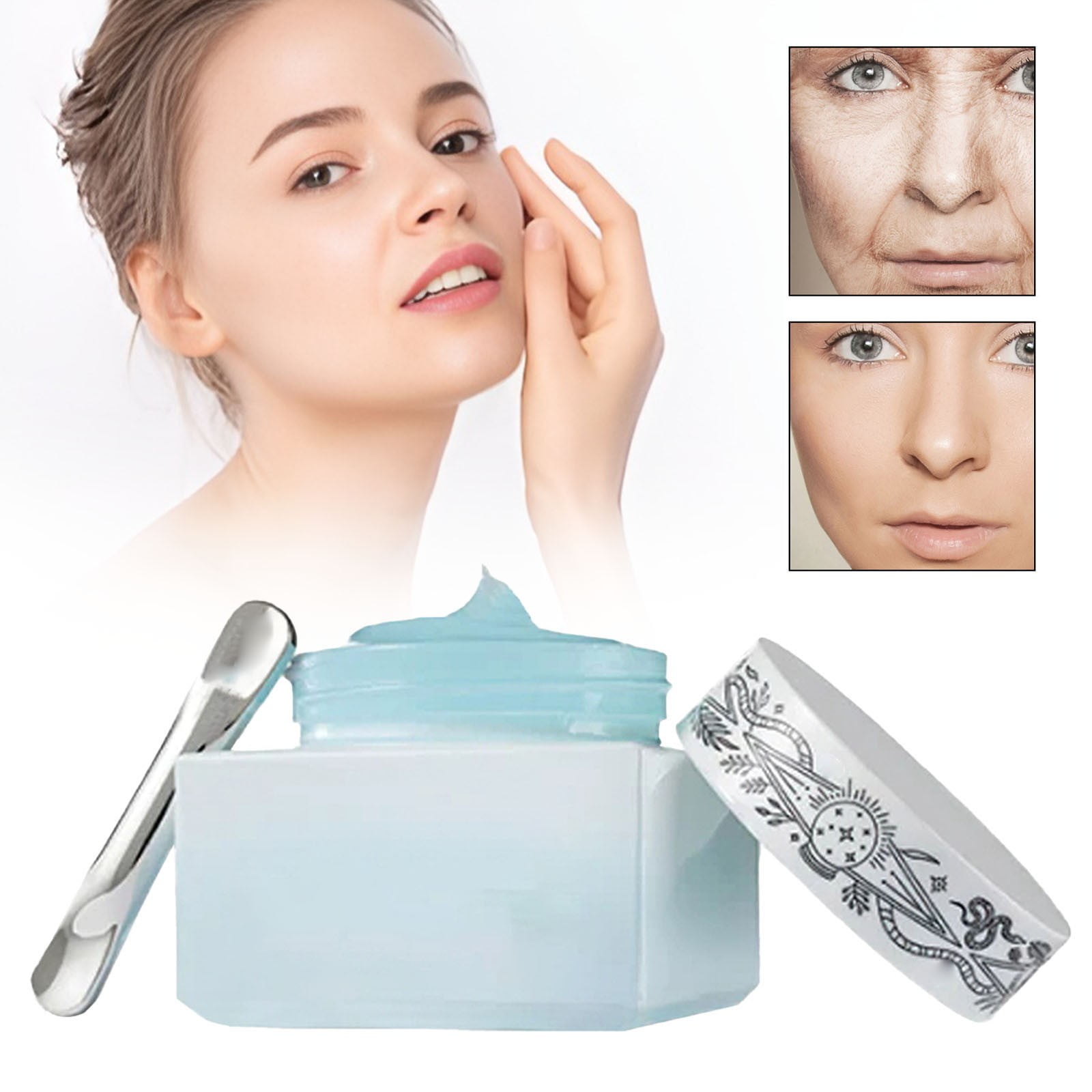 Power Lift Plumping Cream - Vegan Collagen, Retinol & Adenosine for ...