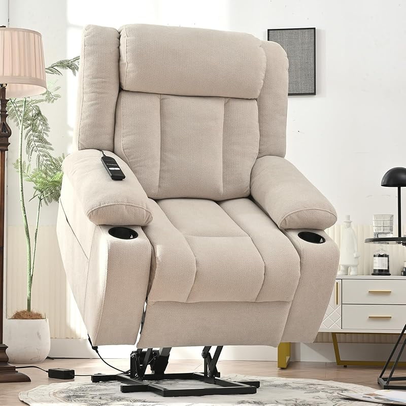 Power Lift Recliner Chair for Elderly, Electric Recliner Chairs with ...