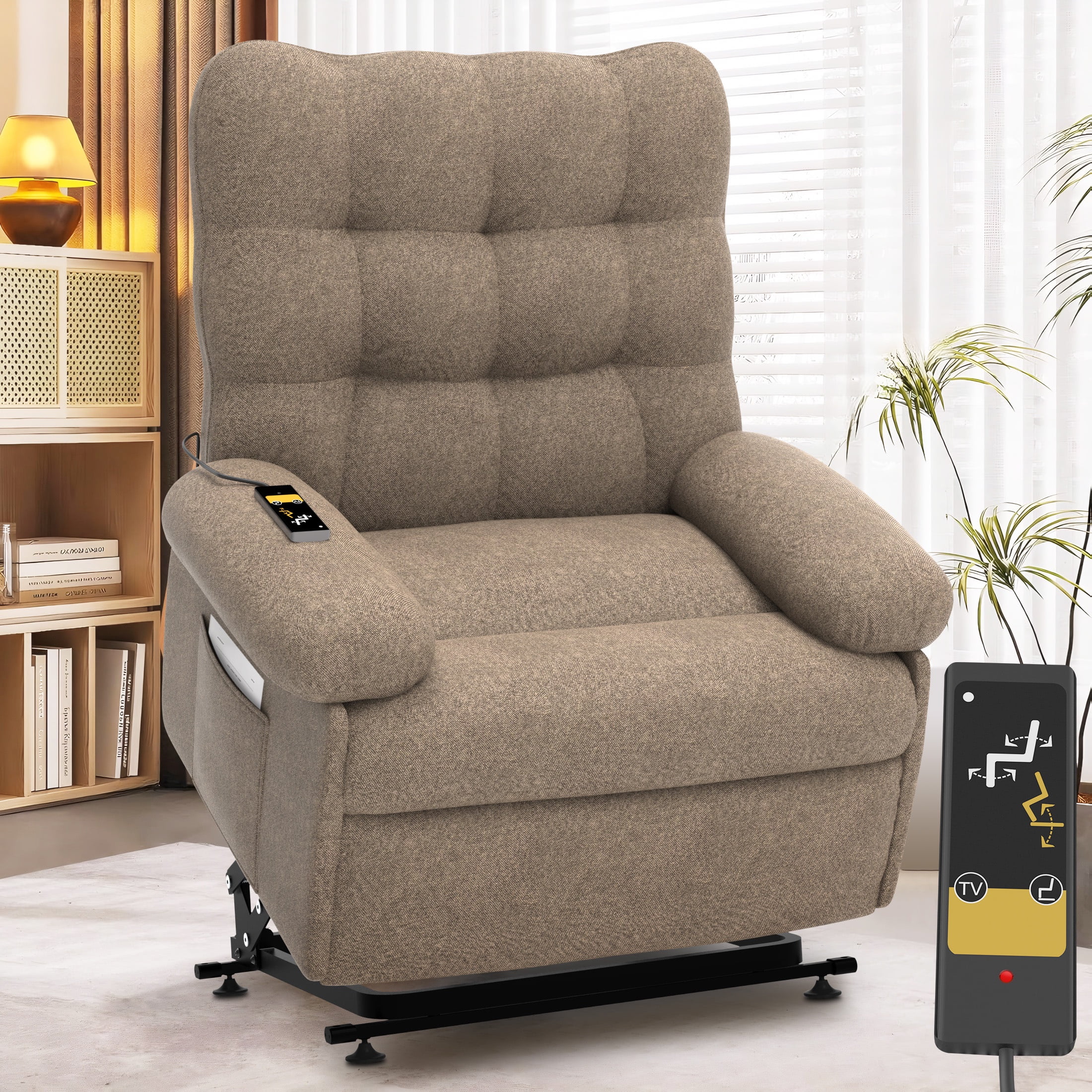 uhomepro Power Lift Recliner Chair for Seniors, Infinite Position ...