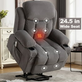 Free Shipping EUROCO Power Lift Chair for Elderly with Adjustable Massage Function Recliner Chair for Living Room Walmart
