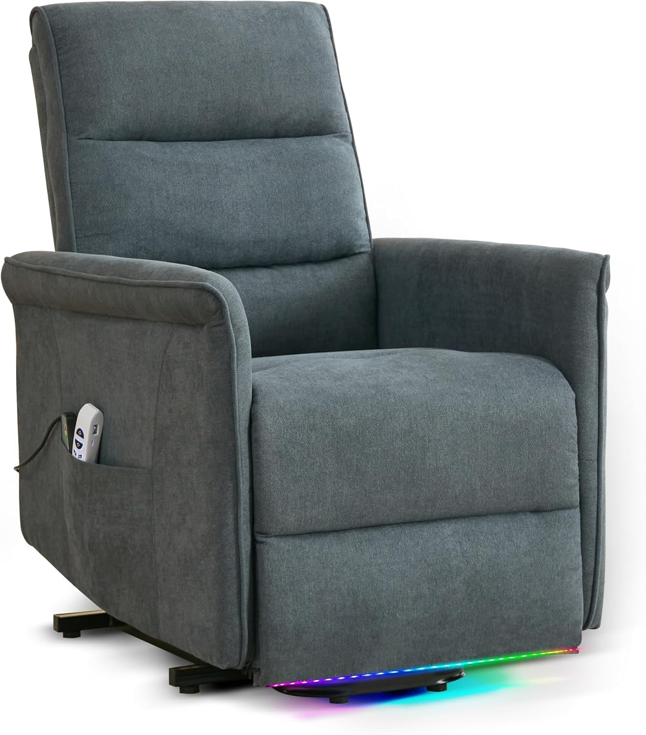 Power Lift Recliner Chair with Massage & Heat for Elderly, Home Theater ...