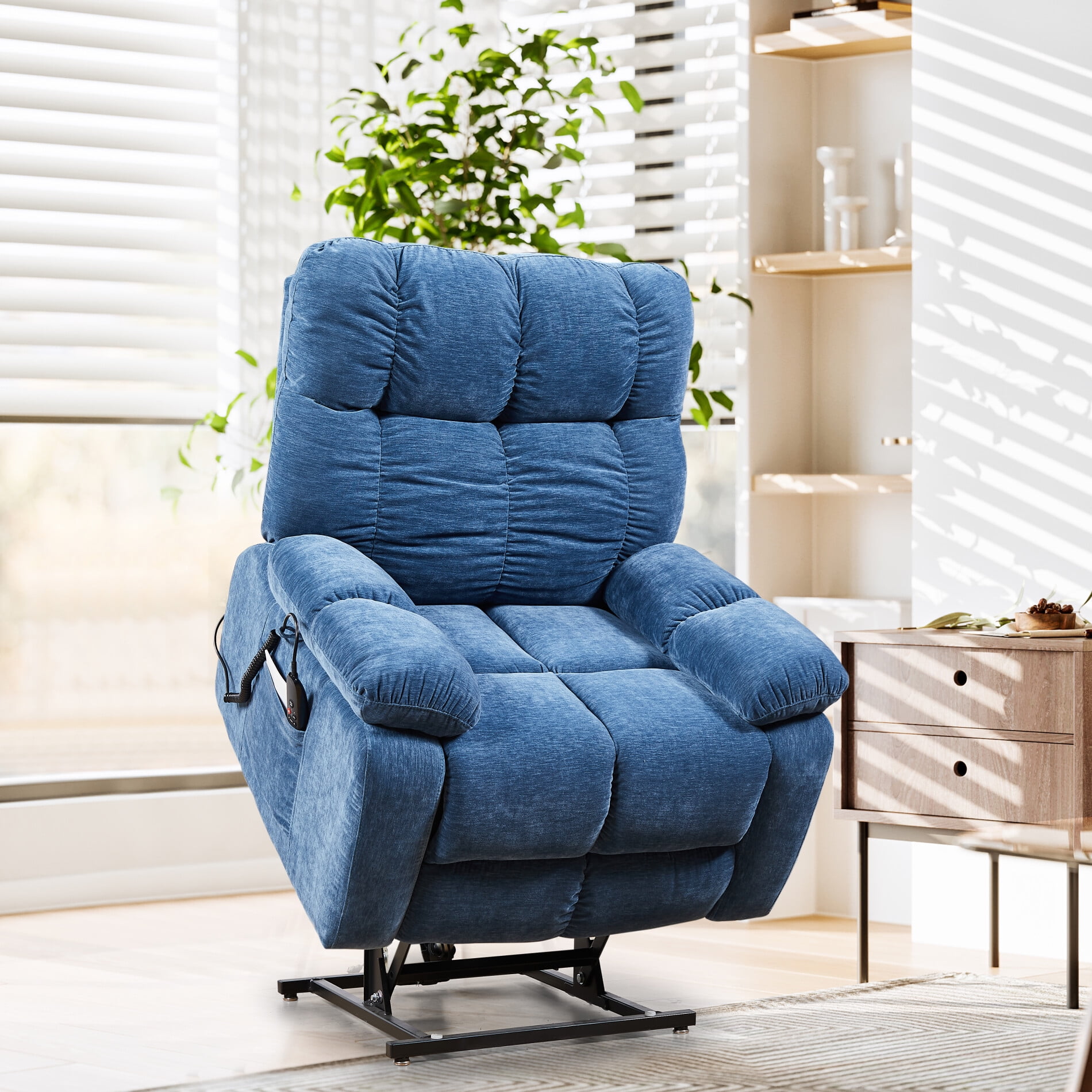 Power Lift Recliner Chair, Rocking Chairs with 3 Positions, 2 Side ...